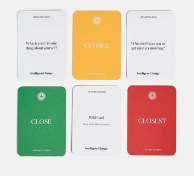Get Closer Question Card Game - Hazel Twenty/Lex Twenty Menswear