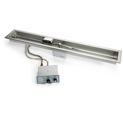 HPC 31" Push Button Ignition Fire Pit Kit - fireplacesrus.net