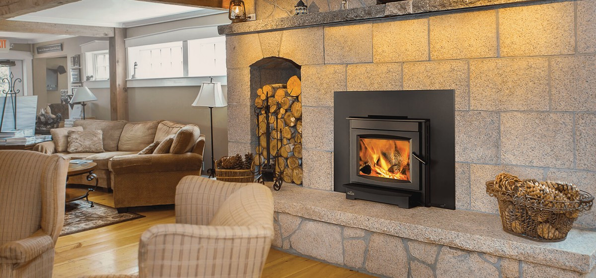 NAPOLEON HIGH COUNTRY 8000 WOOD BURNING FIREPLACE