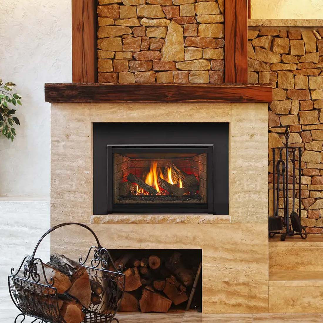 Majestic Jasper Direct Vent Gas Fireplace insert