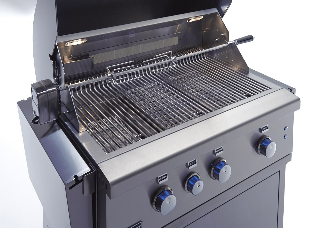 Broilmaster 42 Inch Stainless Cart Grill With Lights