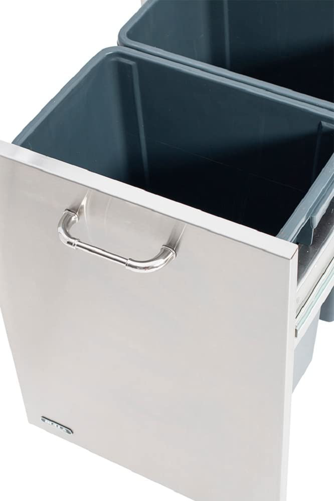 Bull Double Pull-Out Trash Drawer, 18.5x27-Inches - 56935