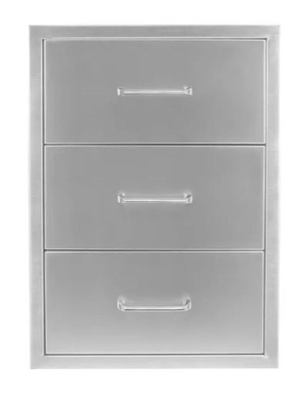 Wildfire Outdoor Kitchen Triple Drawer 19"x26" - Stainless Steel