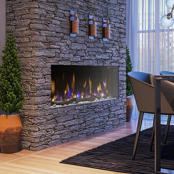 Dimplex 60" Ignite xl Bold Built-in Linear Electric Fireplace