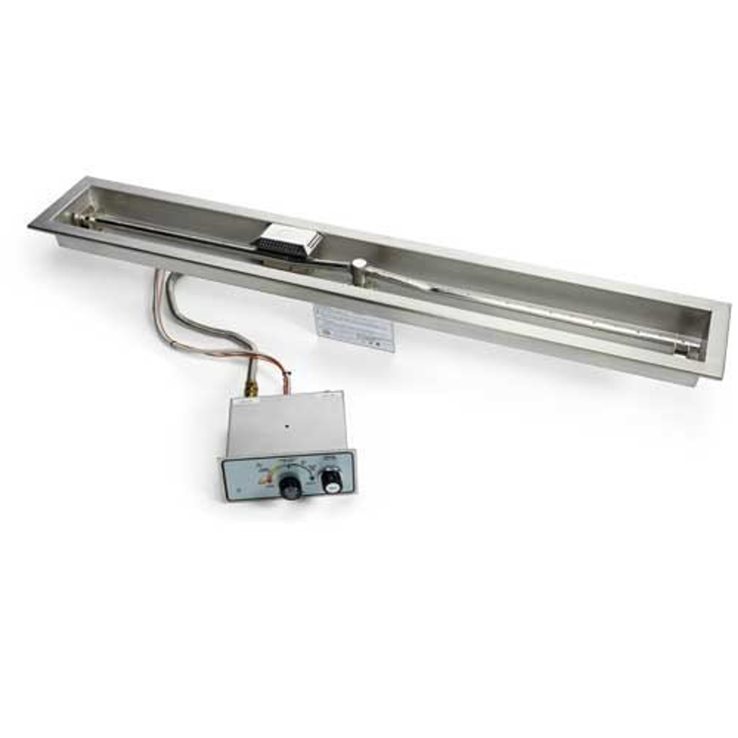 Hpc Linear Trough Gas Fire Pit System With Manual Ignition 24