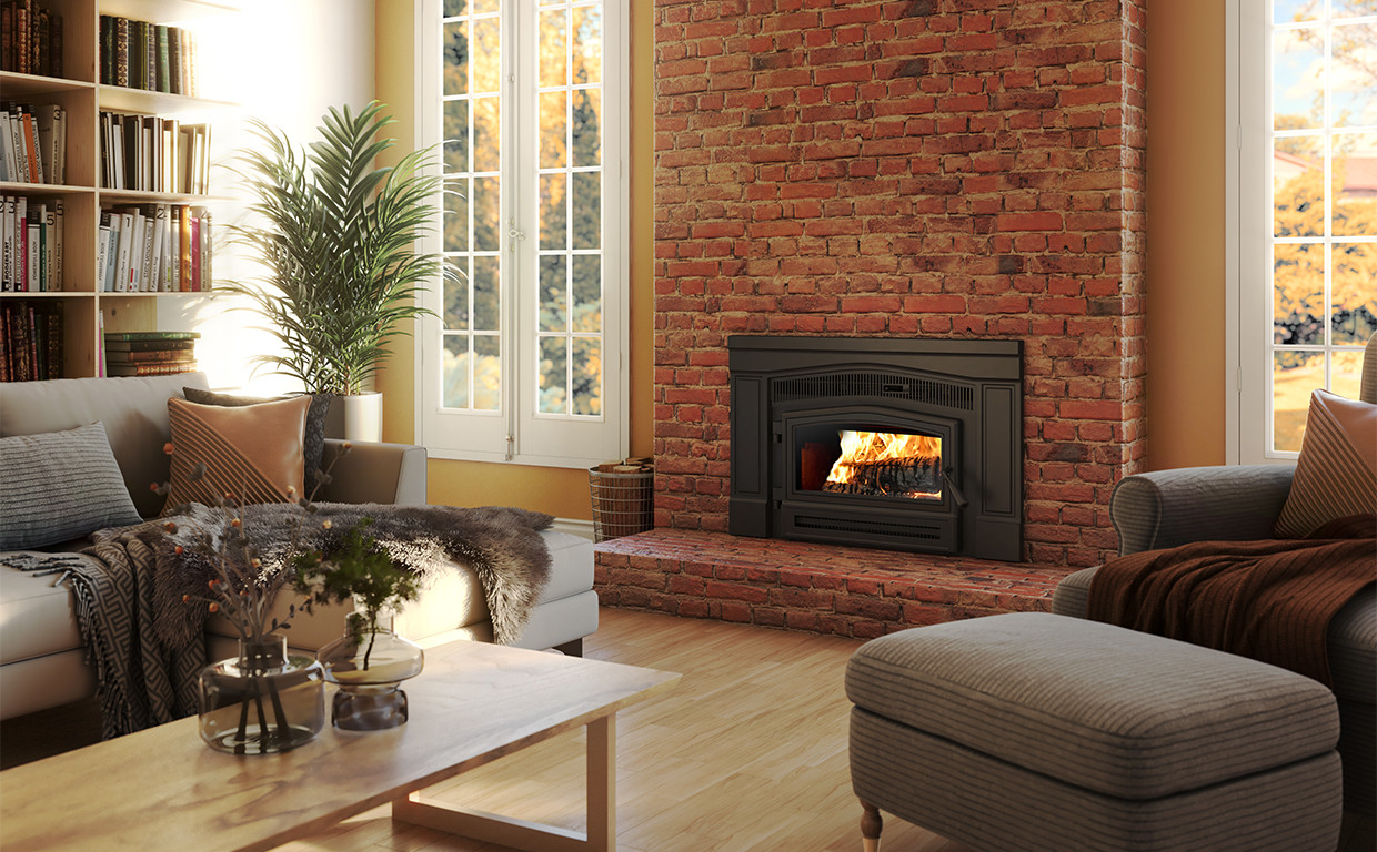 Osburn Inspire 2000 Wood Burning Fireplace Insert