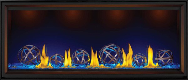 Napoleon Tall Linear Vector™ 74" Gas Fireplace - single sided
