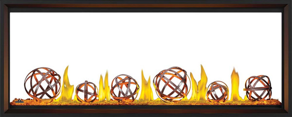 Napoleon Tall Linear Vector™ 50" See Through Gas Fireplace