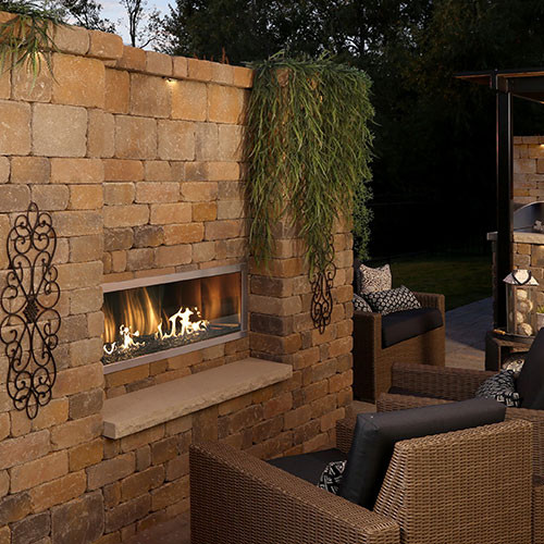 Firegear Kalea Bay - Outdoor Linear Fireplaces Single Sided Or See Thru