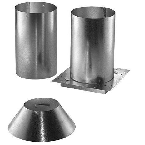 DuraVent 58DVA-F12 7/12 - 12/12 Steep Roof Flashing - 5 in x 8 in ...