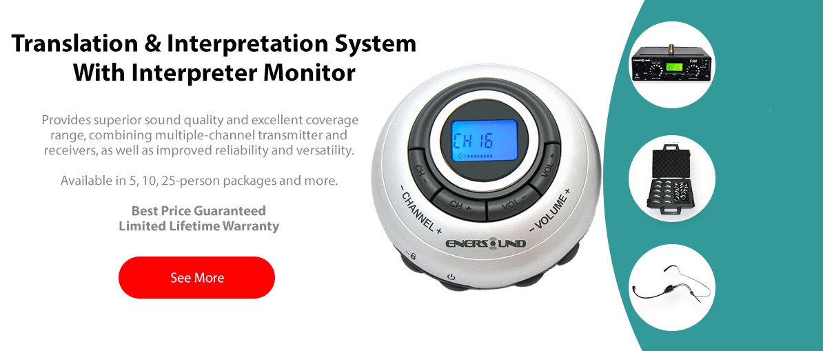 Interpretation and Translation Equipment | Up to 65% OFF