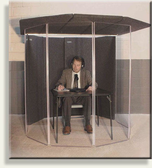 Portable Soundproof Translation Booth | Up to Off 50%