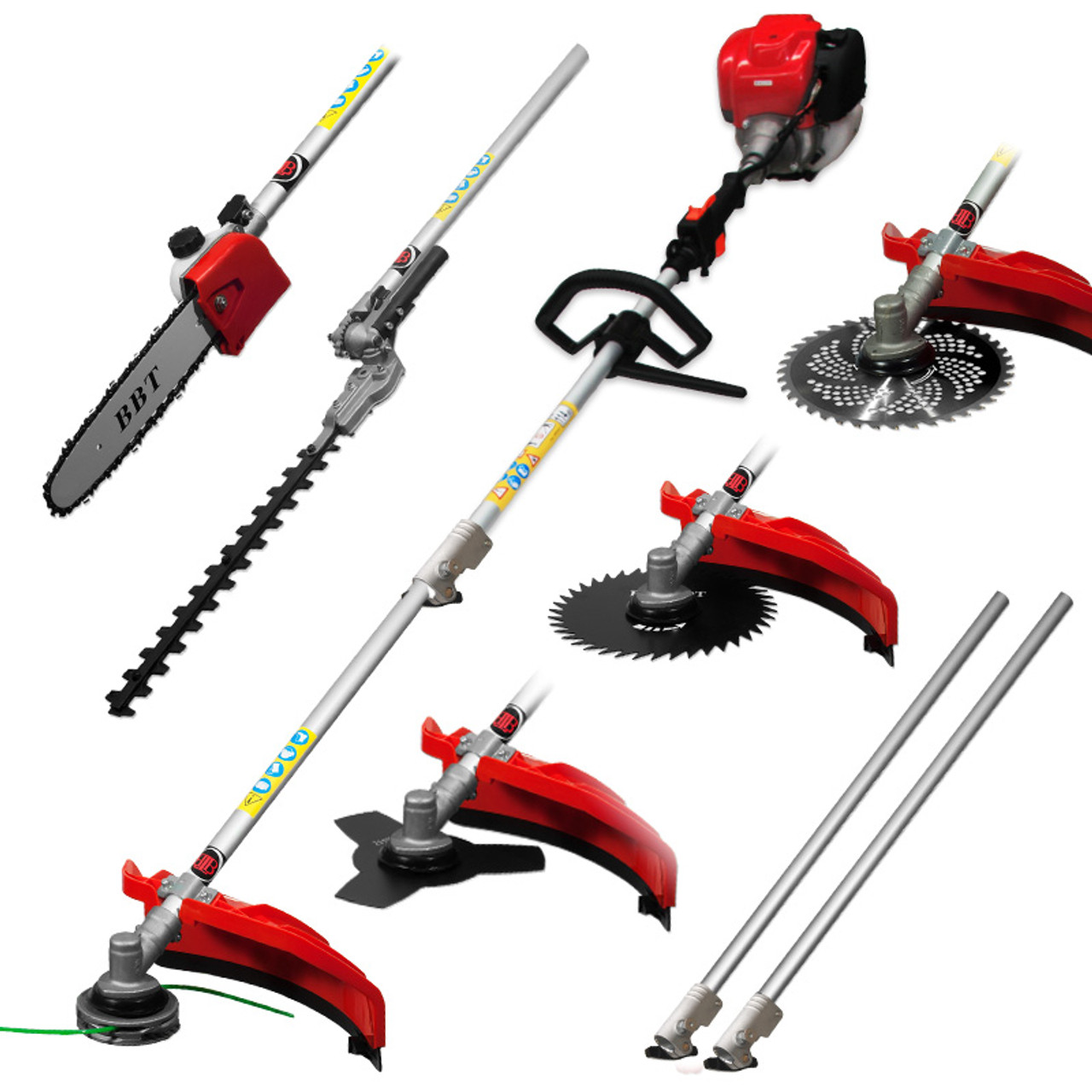 BBT 36cc Petrol 4 Stroke Multi Tool 6 in 1 2yrw
