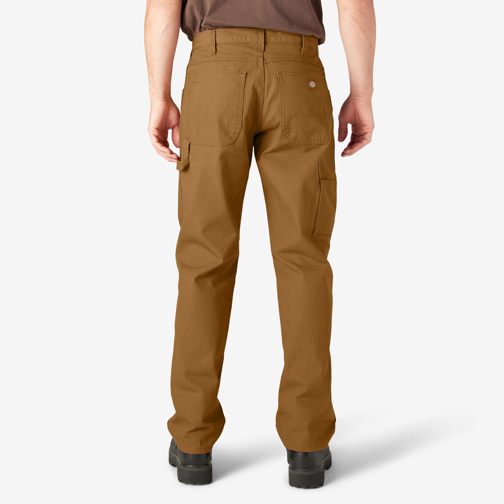 Dickies Duck Utility Relaxed Straight Fit (Rinsed Brown Duck)