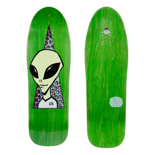 Alien Workshop Visitor Old School Reissue Skateboard Deck Old Skull ...