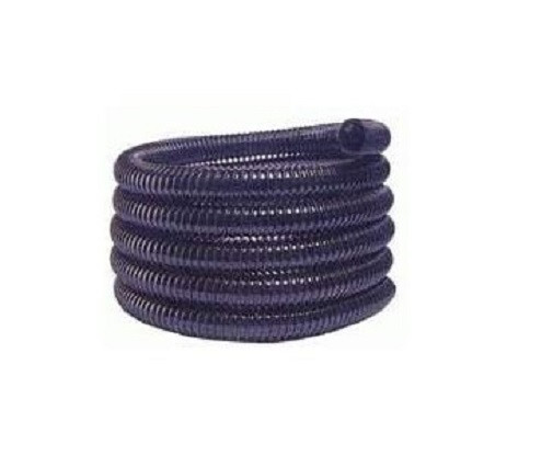 Black Ribbed Tubing