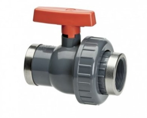 VDL Single Union Plain Glue Ball Valve Metric
