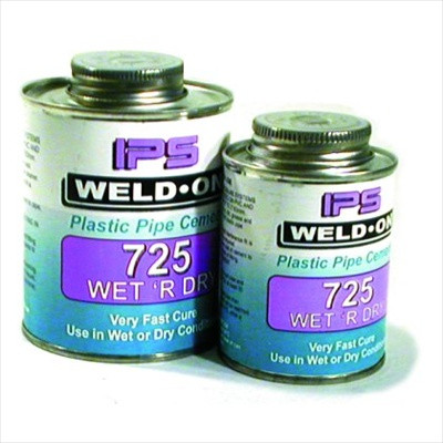 Weld-On Wet 'R Dry 725 PVCu Solvent Cement