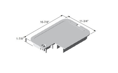 Carson Brooks VB1419 Standard Spare Lid