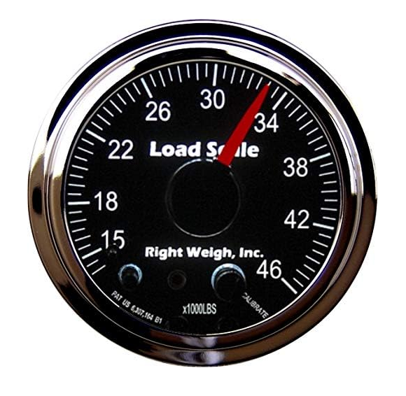 Right Weigh 510-46-RKC TANDEM Axle Load Scale Kit for Single HCV Air ...