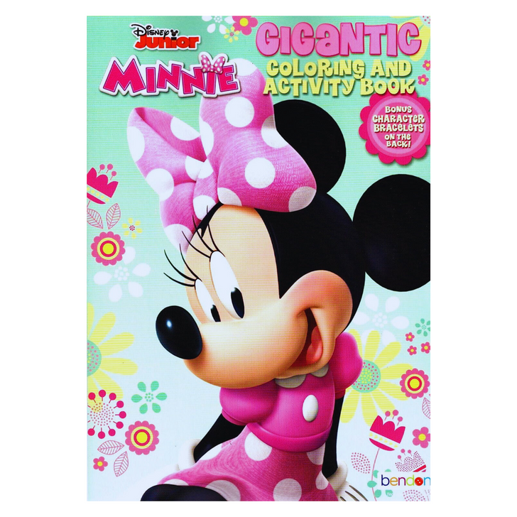 Disney Junior: MINNIE GIGANTIC COLORING + ACTIVITY BOOK.