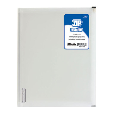 Zip lock Clear Document Holders, Transparent document organizer.