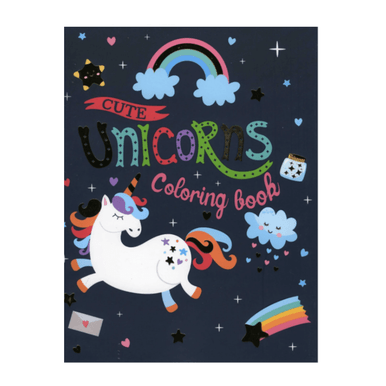 Unicorn World, Coloring + Activity Book. | CRAFTLITS