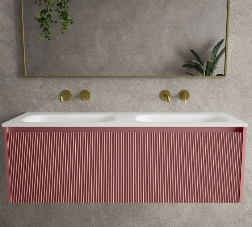 Astonian Lago Single drawer vanity unit with basin 1205x461mm - colour ...