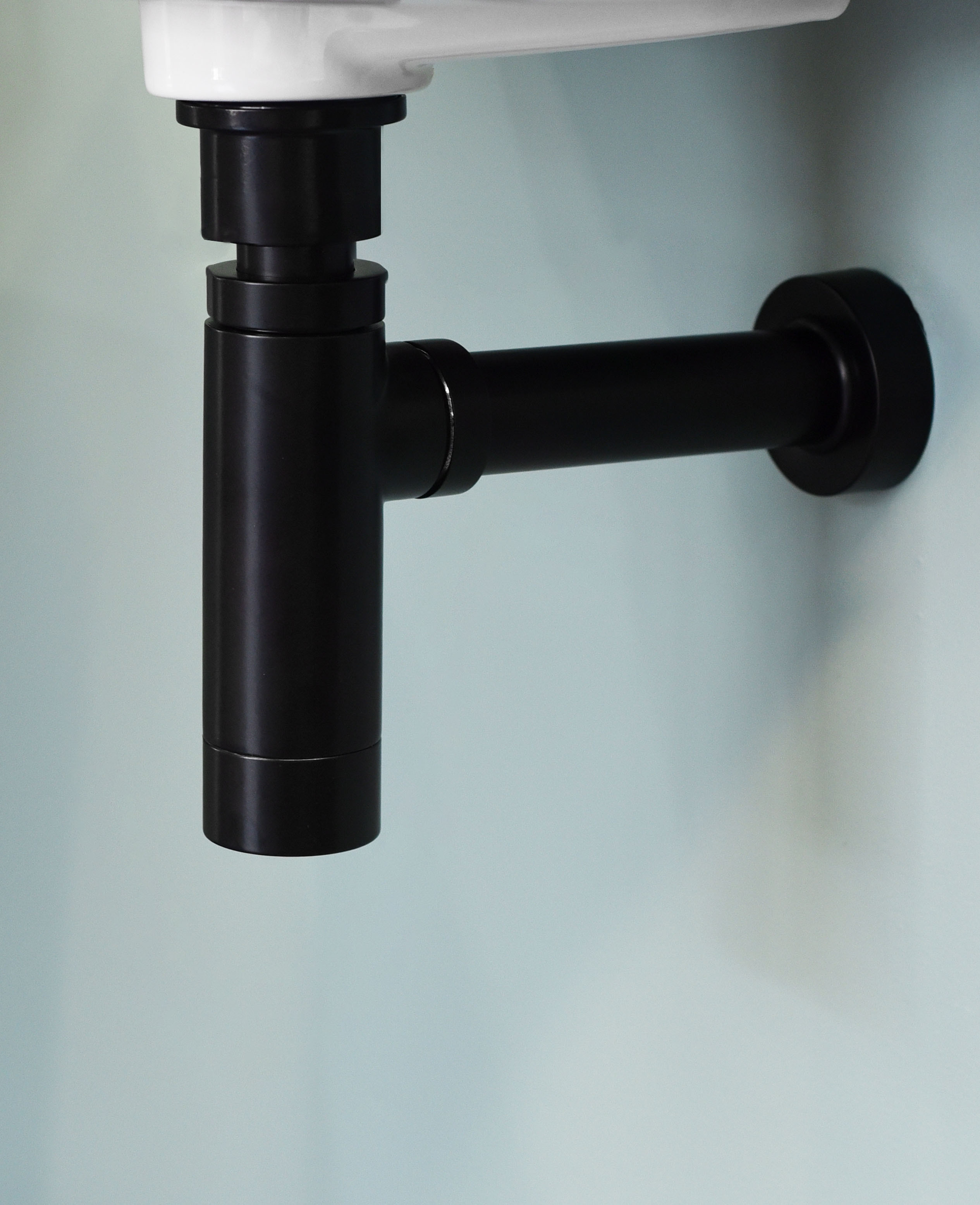 P Trap 1.25 inch | Basin Trap | Nero Black