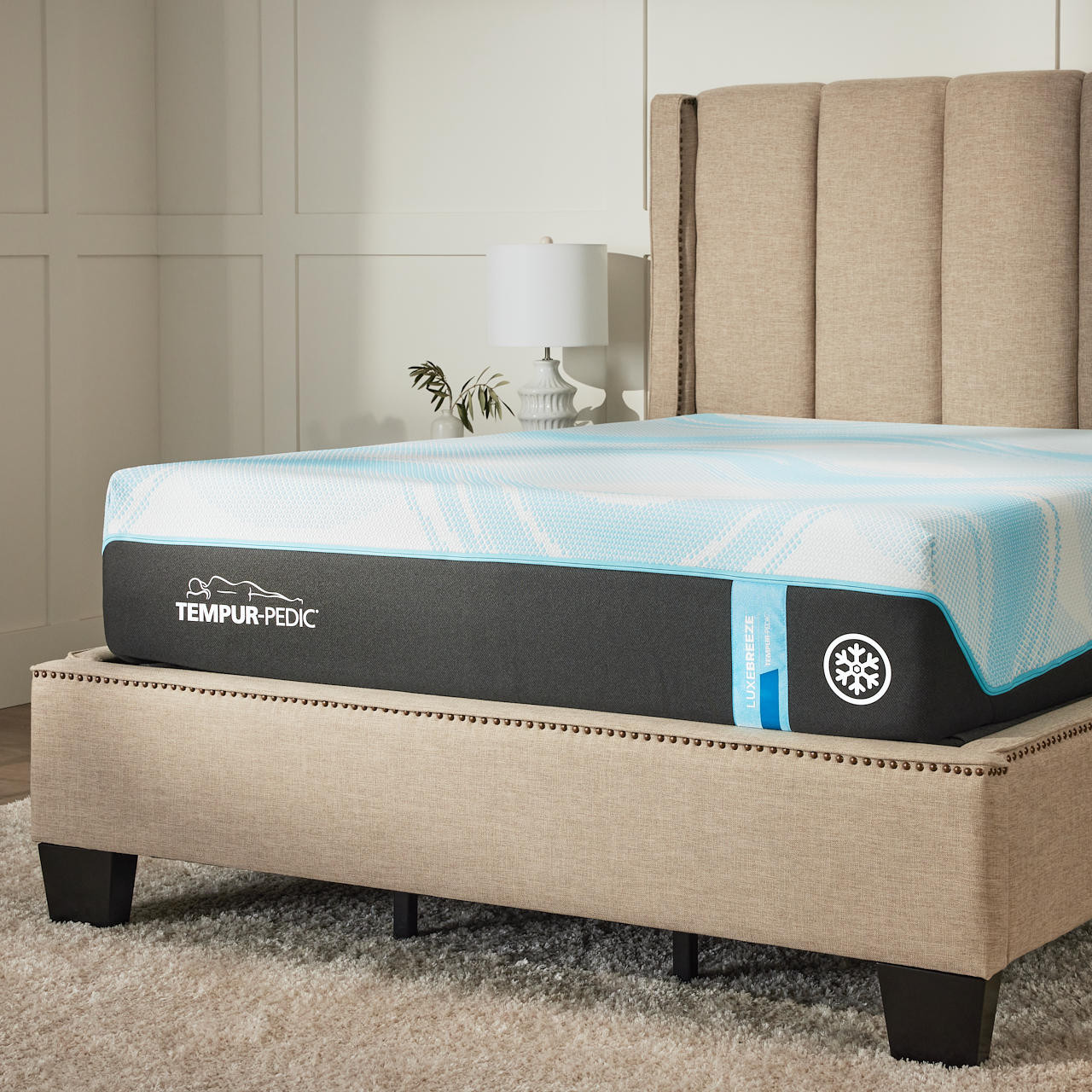 TEMPUR LuxeBreeze Blue Mattress | Sleep Country