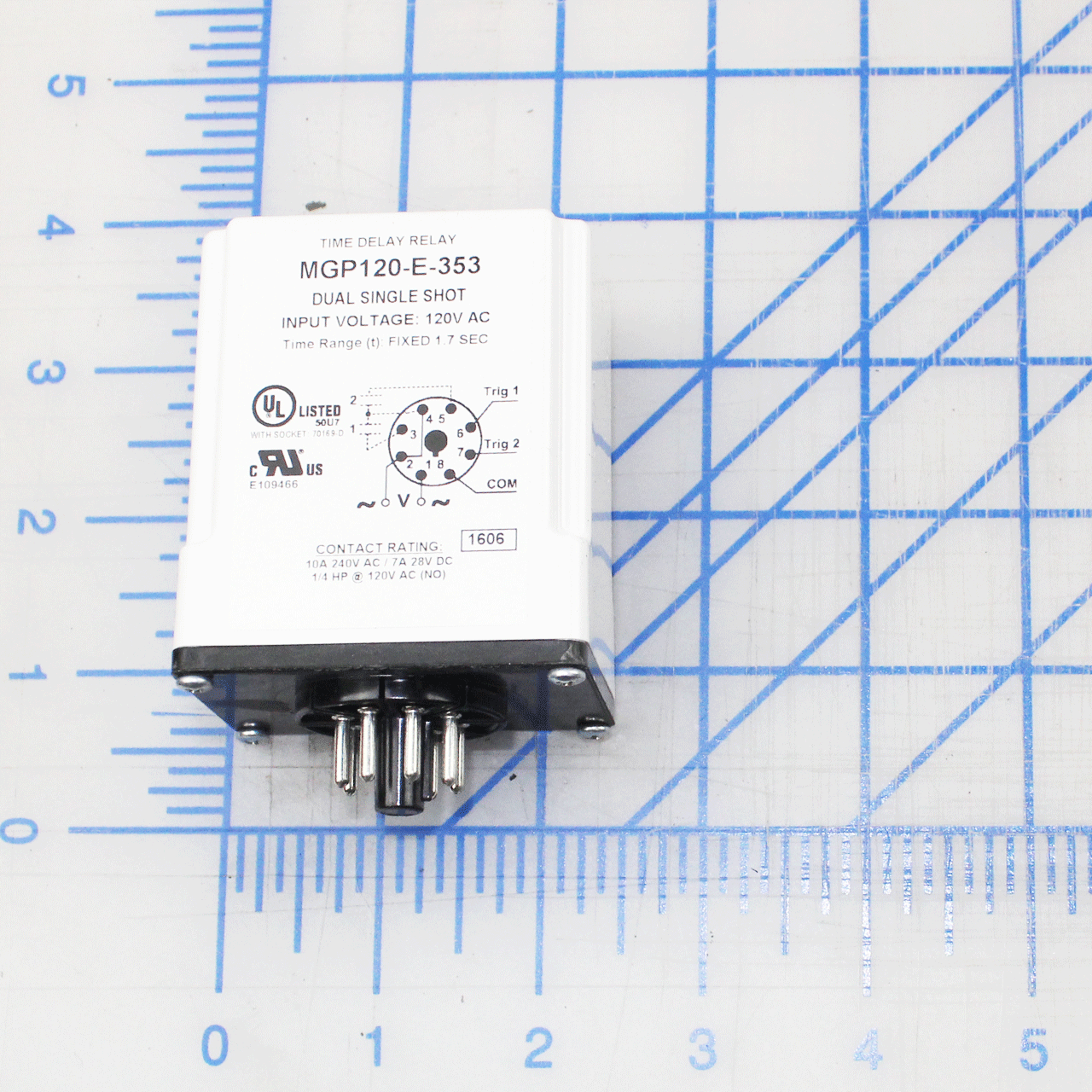 TIMER, ROUND TERMINALS, WHITE - Systems Loading Dock Parts