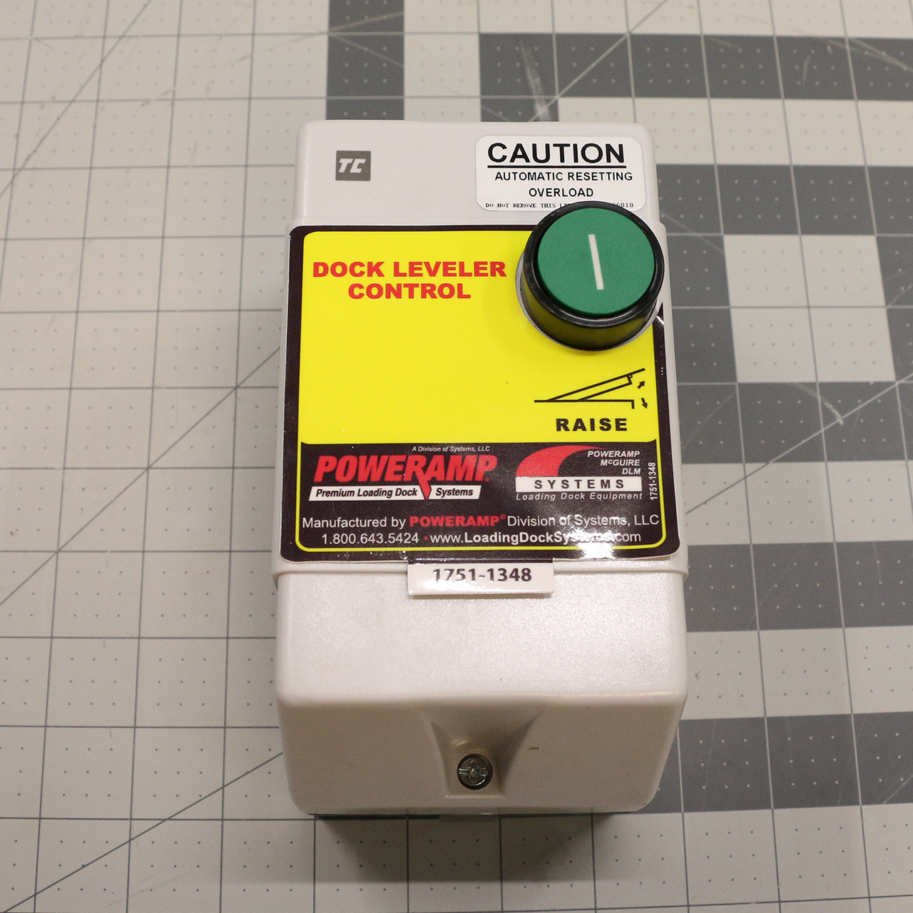 ENCLOSED STARTER, 110V, COIL, 1PH - Systems Loading Dock Parts