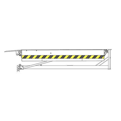 Retro Dock Leveler Stripe Tape - Systems Loading Dock Parts