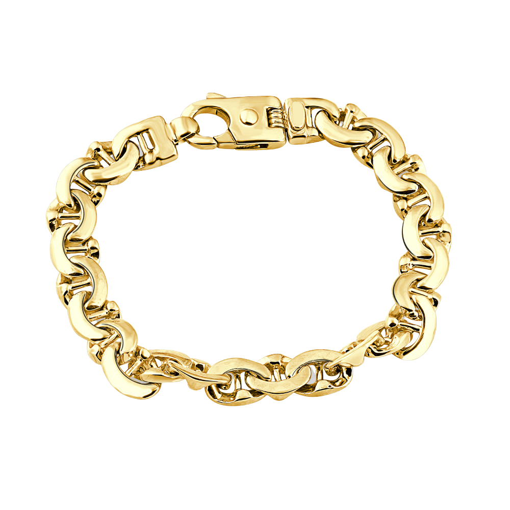 Platinum Bolted Mariner Chain - PlatinumOnly.com