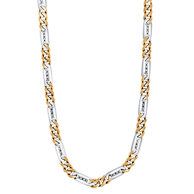 18k Handcrafted 6mm Echo Link Chain - Gracious Rose Jewelry