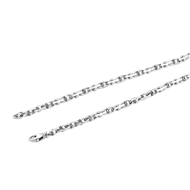 18k Handcrafted 5.5mm Open Barrel Link Chain - Gracious Rose Jewelry