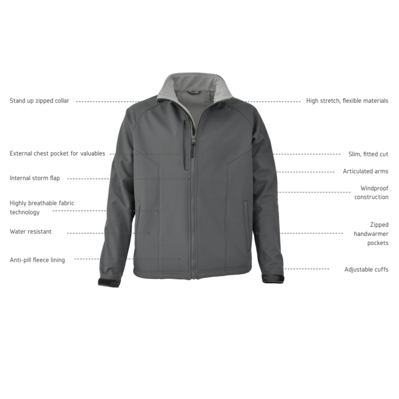 Teamtec™ Carbon Softshell Jacket