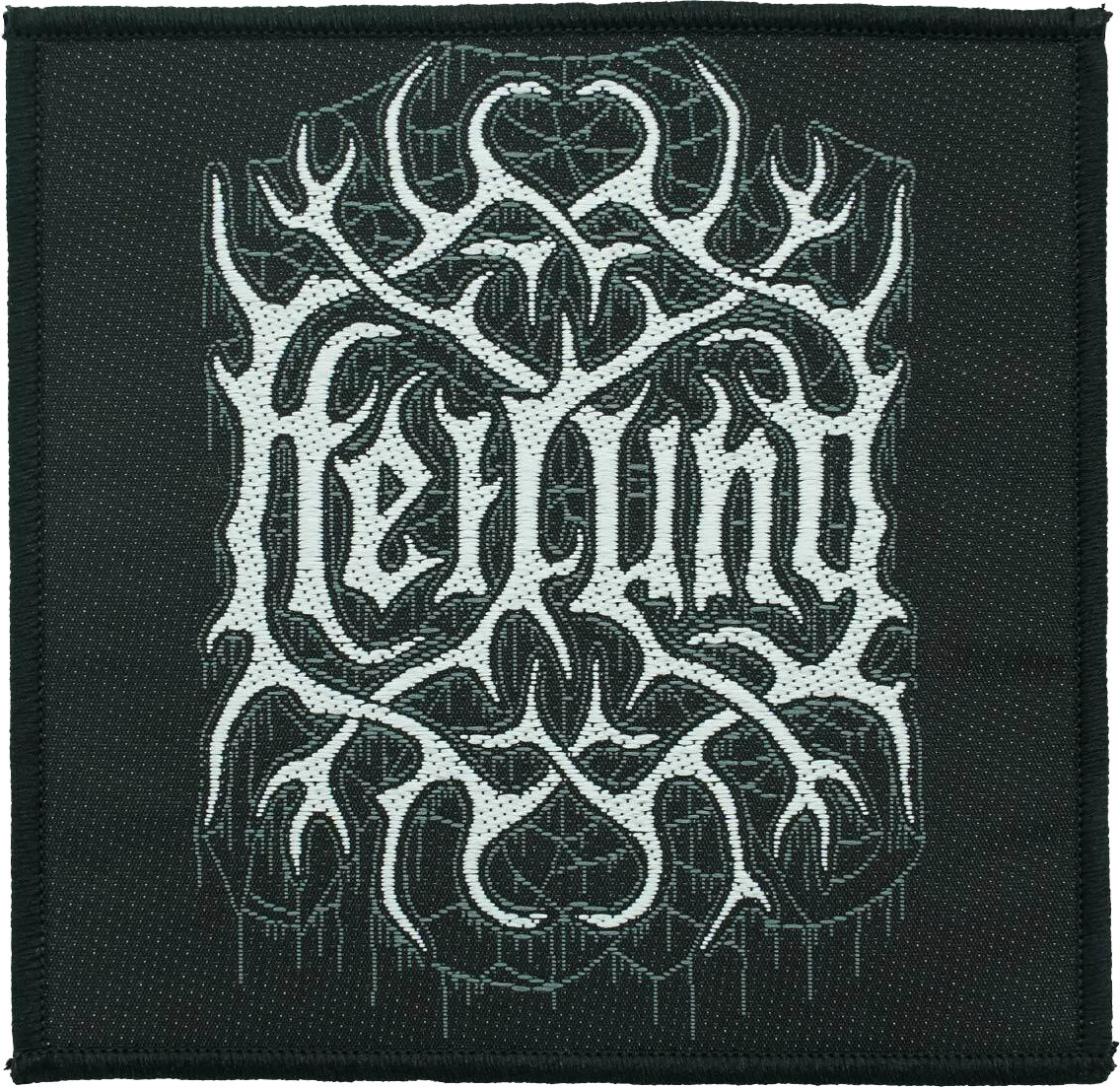 Heilung - Logo - 4" x 4" Printed Woven Patch - Blacklight.com
