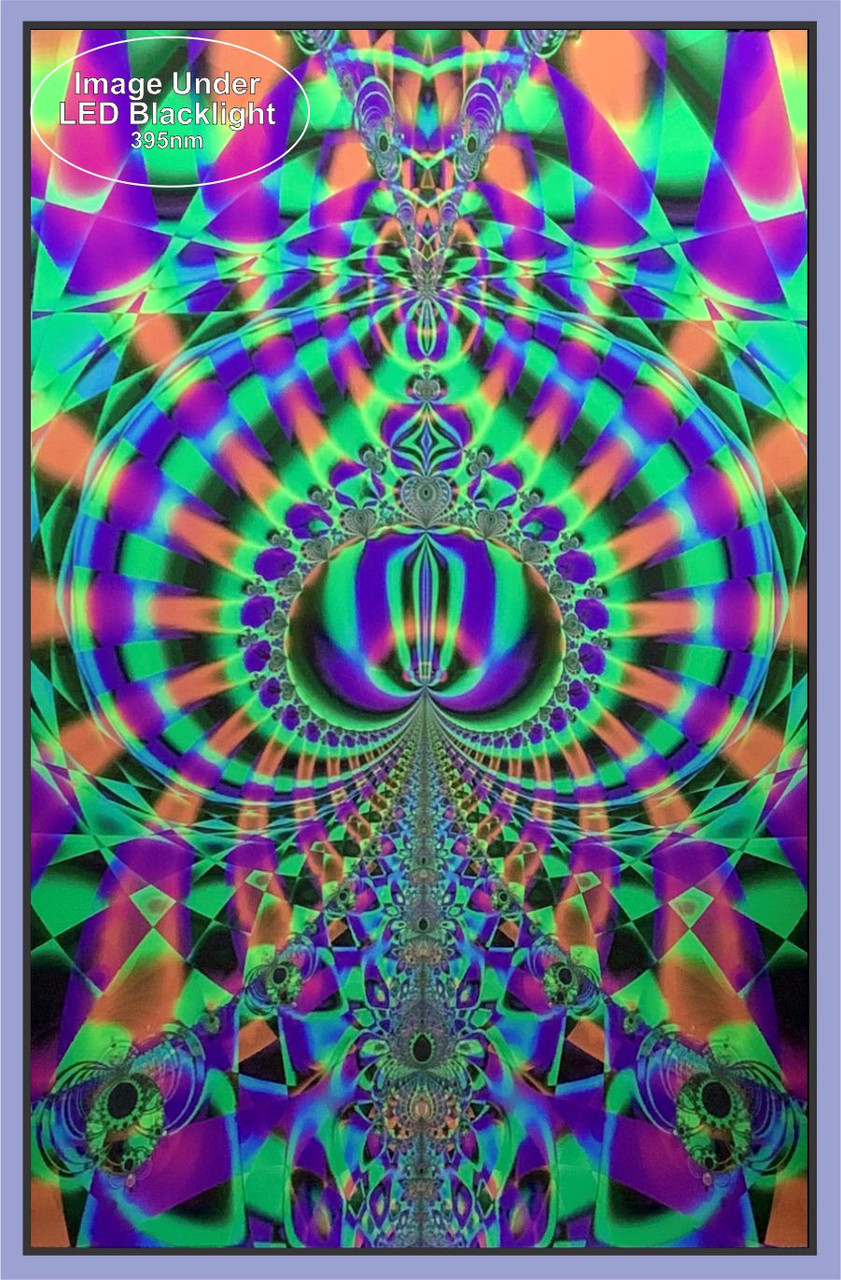 New Beginnings Non-Flocked Blacklight Poster 24" X 36"