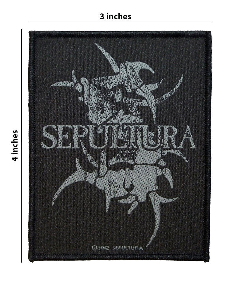 Sepultura Logo Sepultura Logo (Circle) (Woven Patch) | Todestrieb