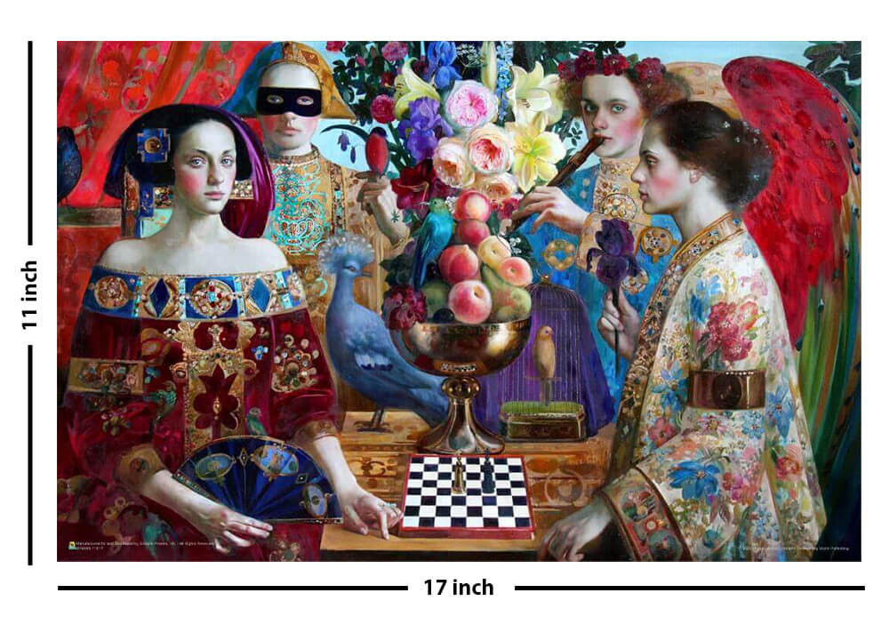 Duel by Olga Suvorova Mini Poster 17" x 11"