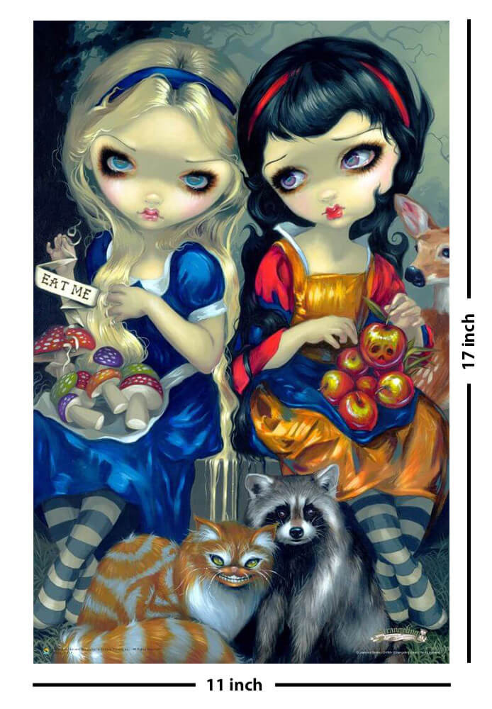 Strangeling - Alice & Snow White Mini Poster 11" x 17"