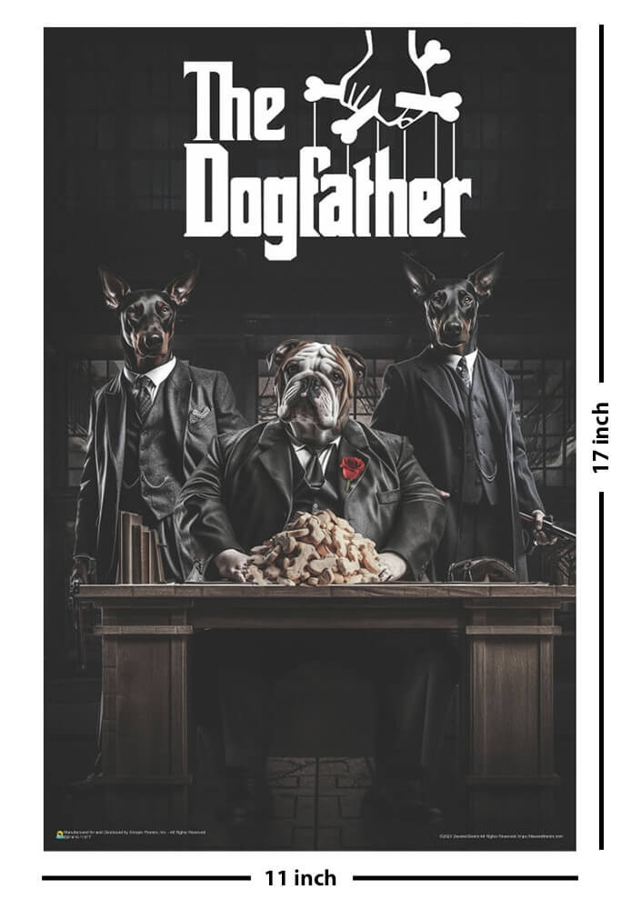 The Dogfather by Daveed Benito Mini Poster 11" x 17"