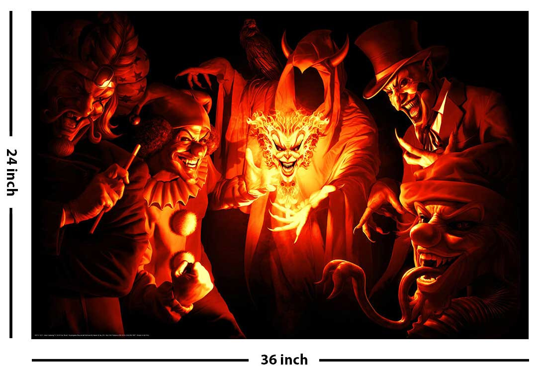 ICP Joker Gathering Poster - 36in x 24in