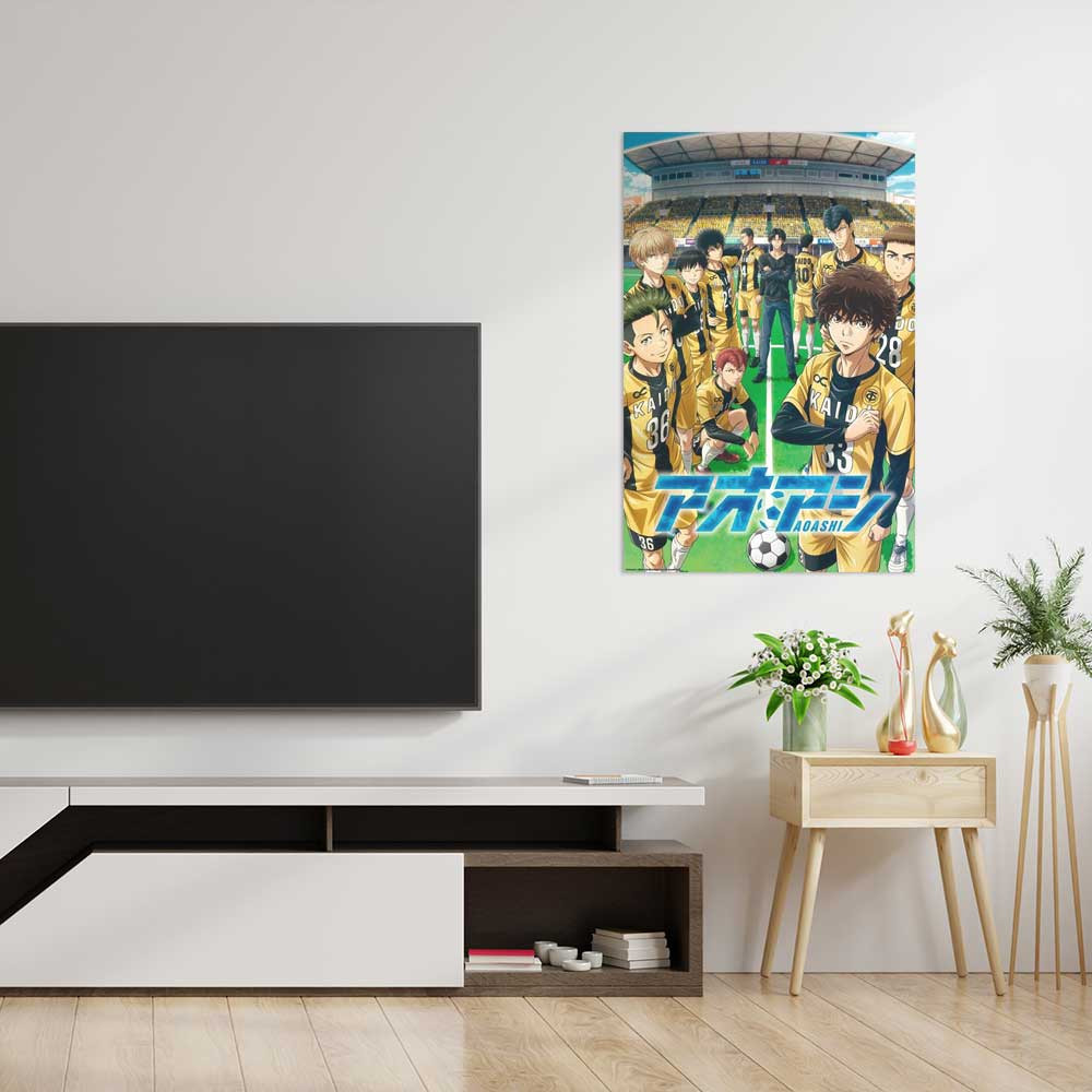 AO ASHI Anime Poster- 24" x 36"