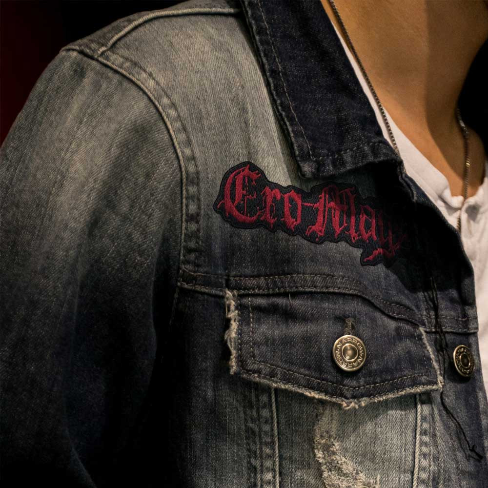 Cro-Mags Logo - Embroidered Patch - 5" x 1.5"