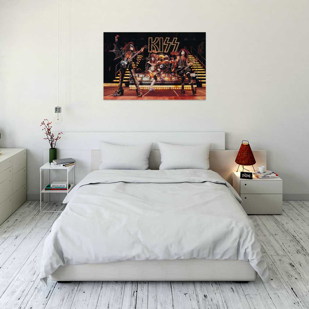 KISS On Stage Poster - 36in x 24in