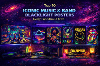 Top 10 Iconic Music & Band Blacklight Posters Every Fan Should Own ...