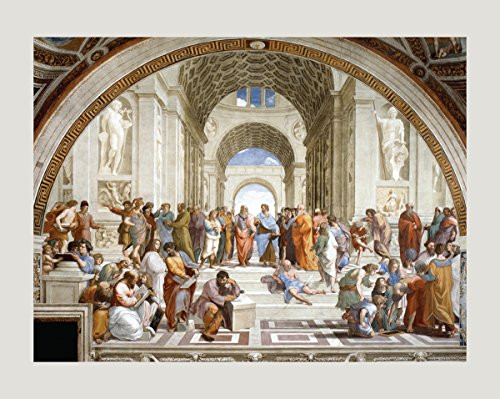 School of Athens by Raphael - Art Print/Poster 11x14 inches ...