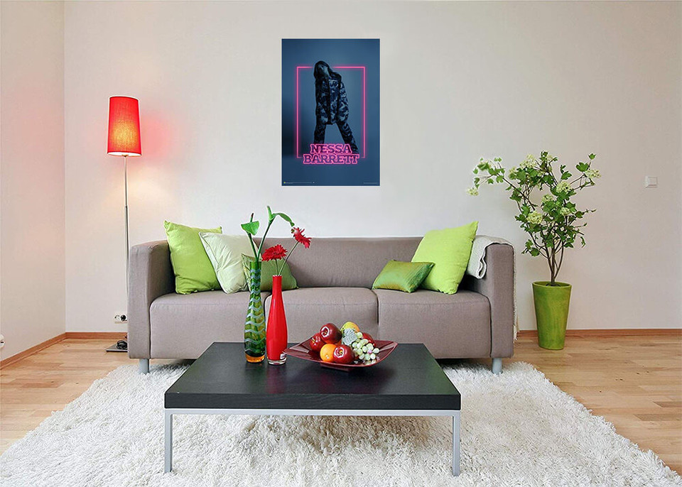 Nessa Barrett - Neon Poster 24" x 36"